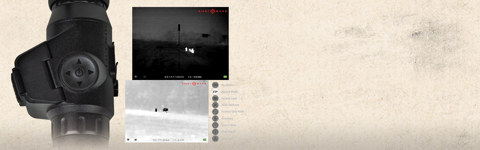 Wraith Mini Thermal Riflescope - Thermal Scope